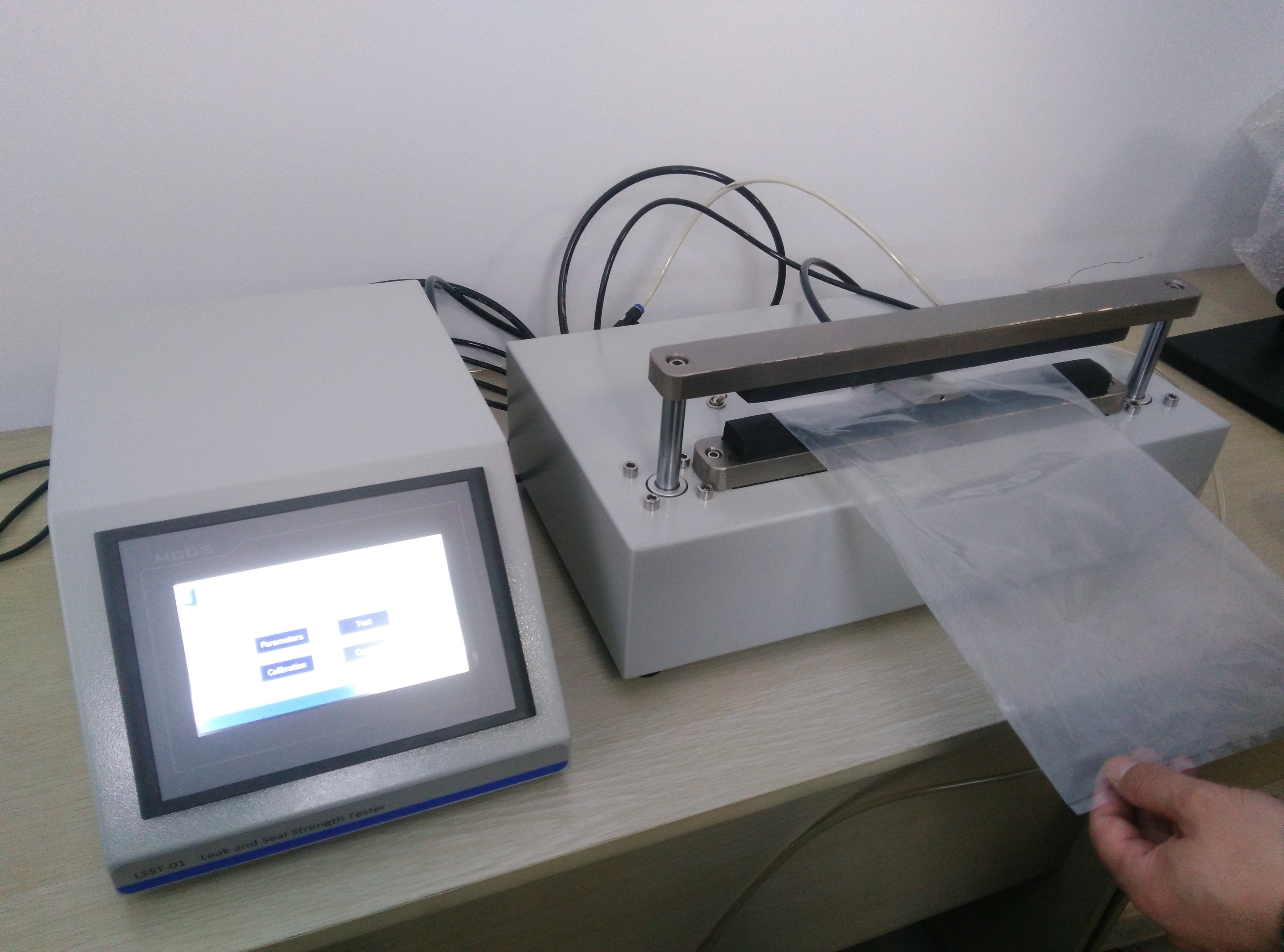 Internal Presurisation Burst Tester|Seal Strength Tester| ASTM F1140 ...