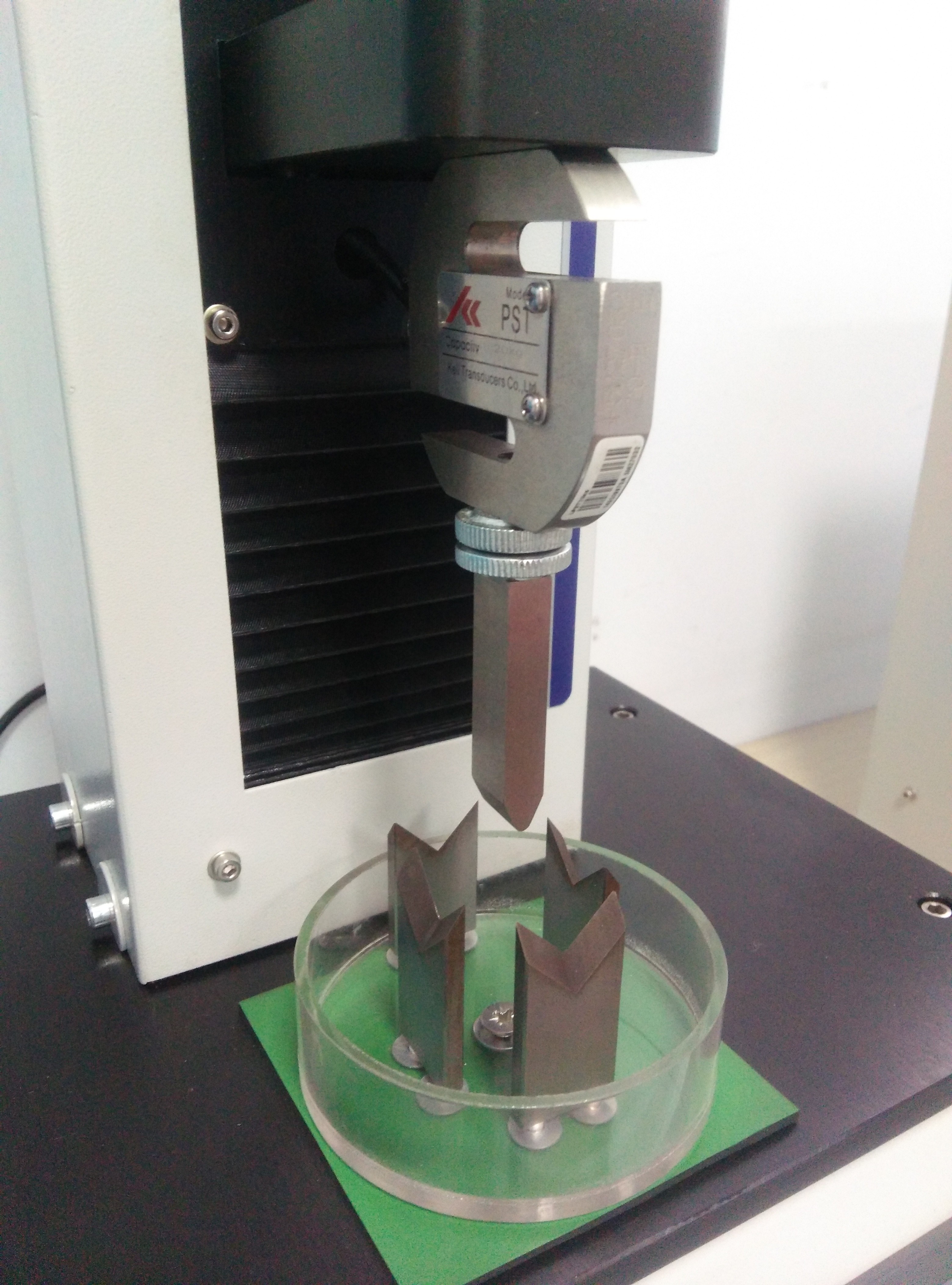 GLASS AMPOULE NECK BREAKING STRENGTH TESTER DIN/ISO 9187 AMPUL BREAK ...