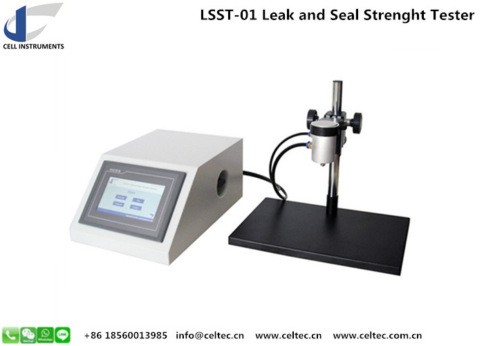 PACKAGE BURST AND CREEP TESTER POUCH SEAL STRENGTH TESTER PRESSURE ...