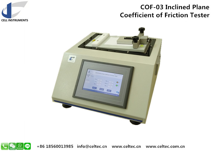 Static And Dynamic Coefficient Of Friction Testing Astm D1894 Cof