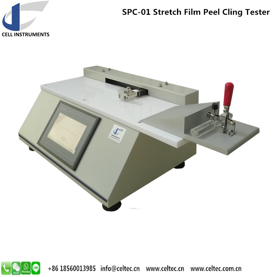 Peel Cling Force Tester Tester Astm D 5458 Stretch Wraping Film Cling ...