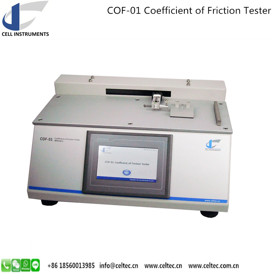 Astm D1894 Film Coefficient Of Friction Tester Surface Slip Tester Friction Coefficient Tester