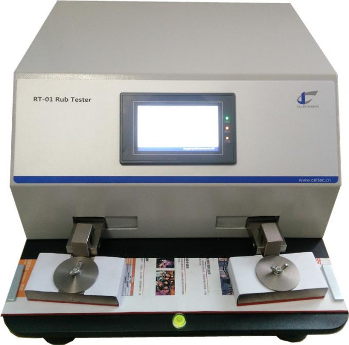 Abrasion resistance rub tester TAPPI T830 ASTM D5264 Printed or coated ...